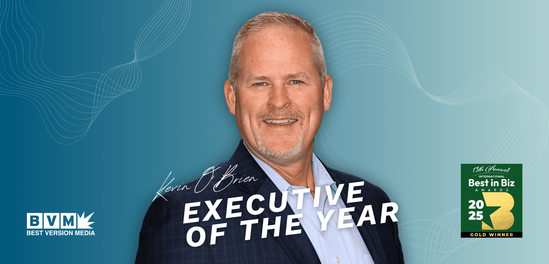 CEO Kevin O'Brien Wins International Executive of the Year Award